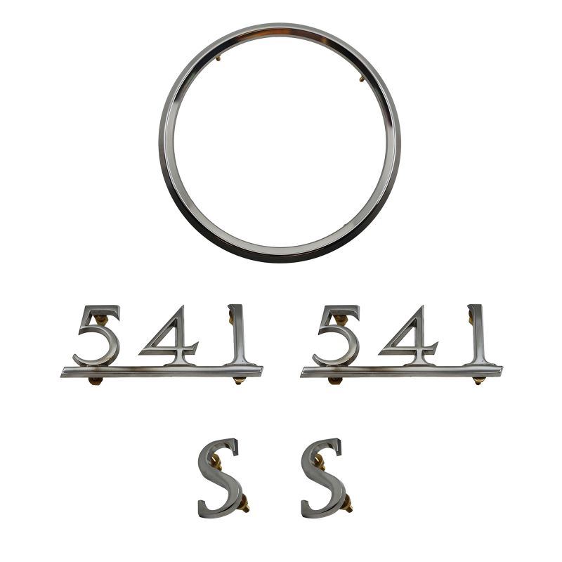 Jensen 541R Logo Set | SU Carburetters